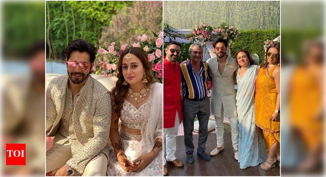 Deeya Chopra attends Varun Dhawan and Natasha Dalal's wedding; shares inside pics - Times of India