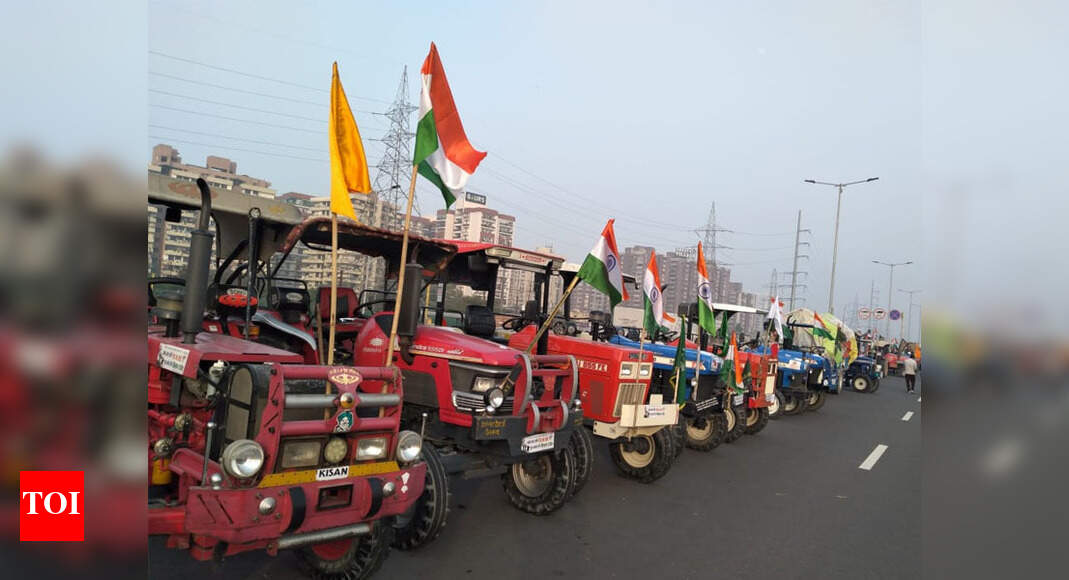More farmer groups from Terai region head towards Delhi to take part in ...