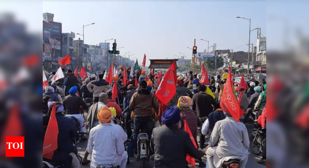 Motorcycle rally taken out in border regions of Punjab to express ...