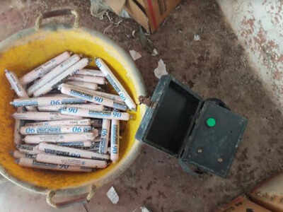 Karnataka cops find huge explosive cache in Hassan; Confiscate 1,250 ...