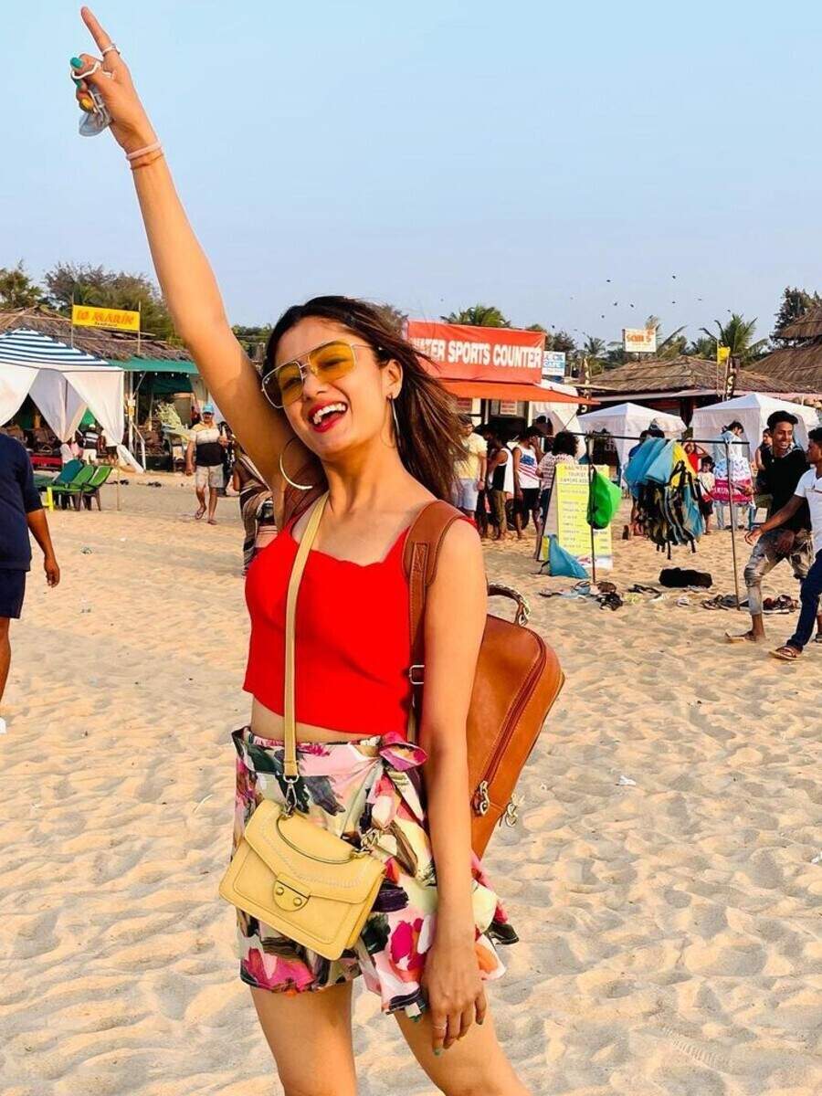 Rashmi Gupta unwinds in Goa after show goes off-air | Times of India