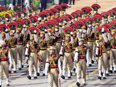 Delhi policemen steal the march at Republic Day parade | Delhi News ...