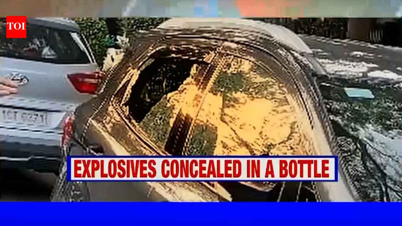 Delhi IED blast: Cab identified from CCTV footage