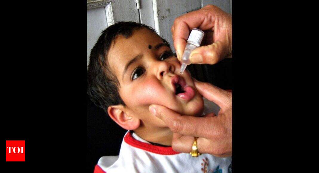 Lucknow: 3.4 crore children to get polio drops today | Lucknow News ...