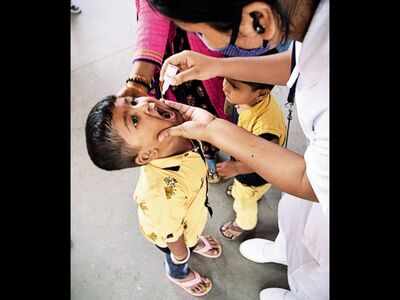 On Day one, 60 lakh kids in Karnataka get polio drops | Bengaluru News ...
