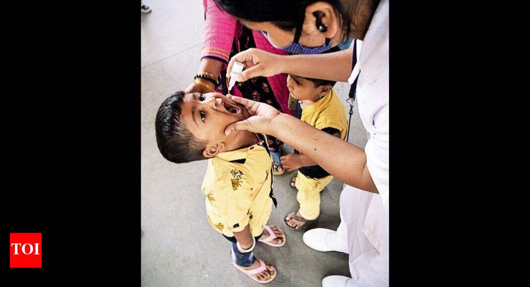 On Day one, 60 lakh kids in Karnataka get polio drops | Bengaluru News ...