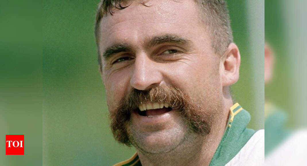 Merv Hughes Inducted Into Australian Cricket Hall Of Fame Cricket News Times Of India