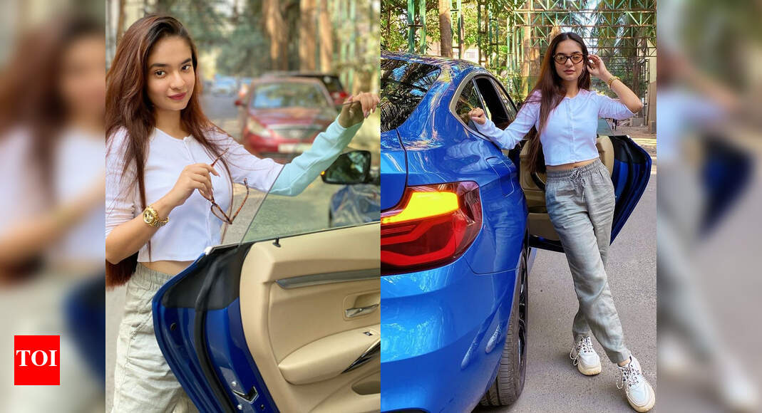 Anushka Sen has got her dream car but she isn't driving it yet. Find ...