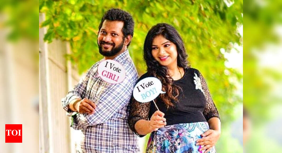 Swetha and Venkat blessed with a baby boy; see pics - Times of India