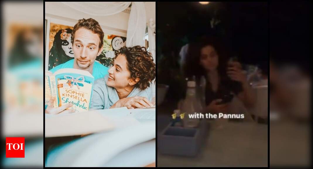 Exclusive! Taapsee Pannu enjoys a dinner date with beau Mathias Boe in ...