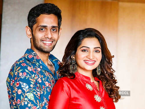 Serial Actress Divya Marriage Photos