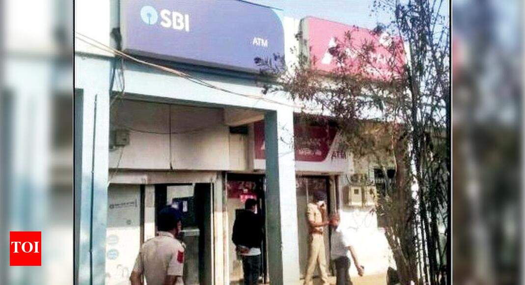 ATM security guard killed in robbery bid | Rajkot News - Times of India