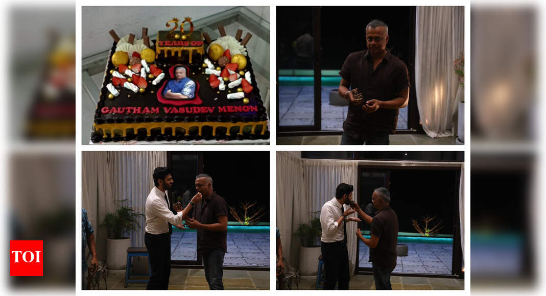 Team Joshua with Varun celebrates 20 years of Gautham Vasudev Menon in ...