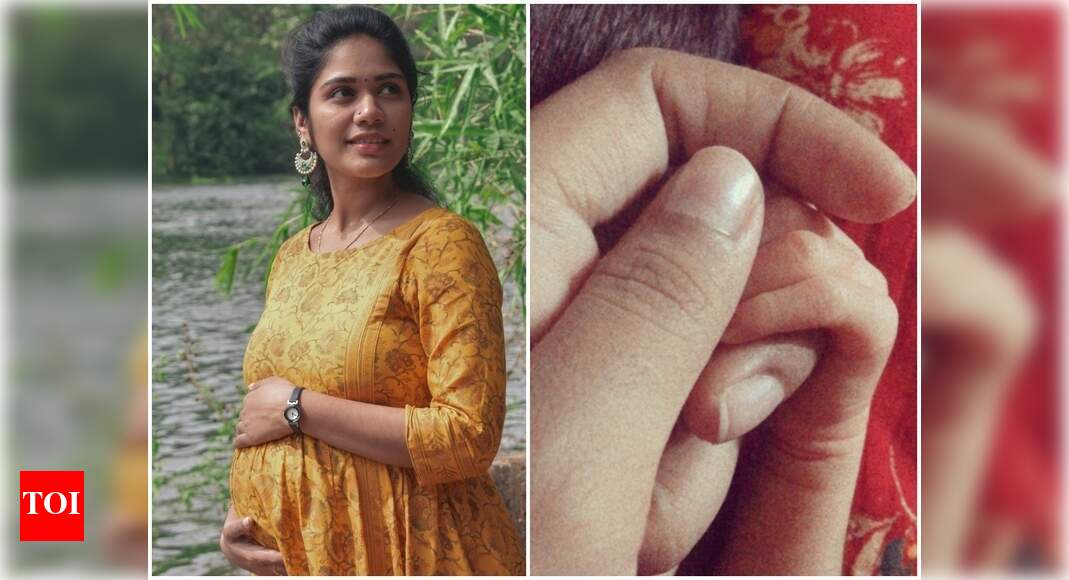 Darshana Das shares the first picture of her baby boy; says 'I love you ...