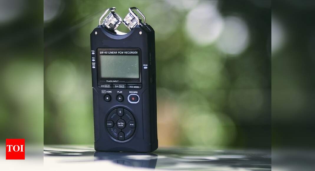 Digital Voice Recorders To Take High-Quality Voice Notes - Times of India