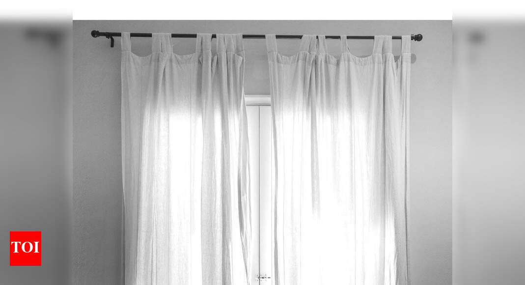 Metallic curtain rods for stylish window dressing - Times of India