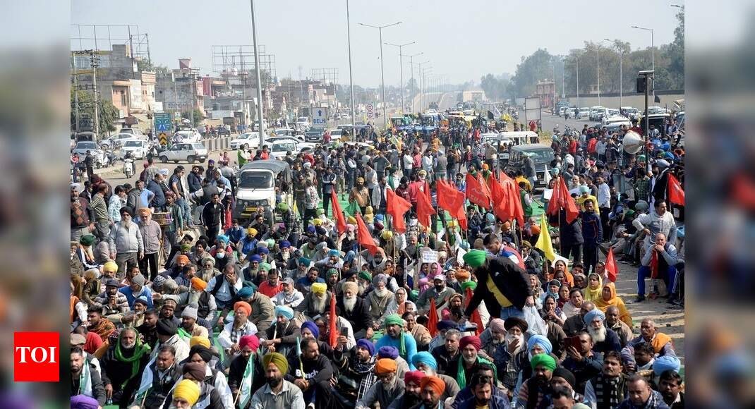 Farmers' 'chakka' jam' protest draws response in Punjab, Haryana ...