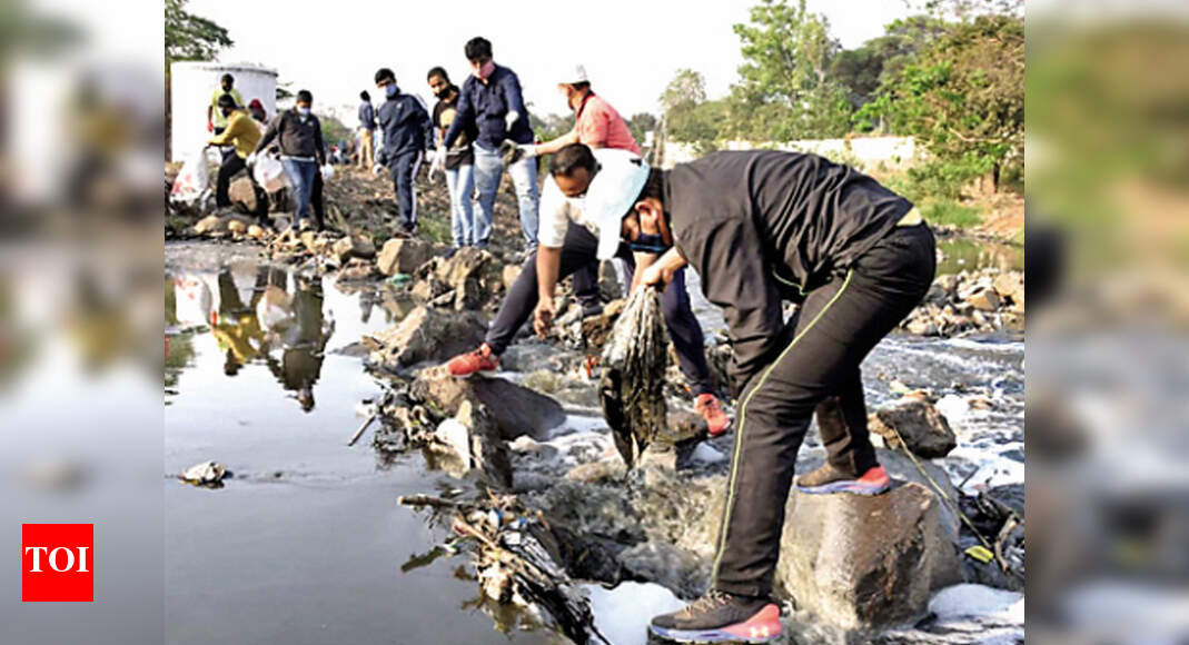 Citizens join Kham river restoration drive | Chhatrapati Sambhajinagar ...