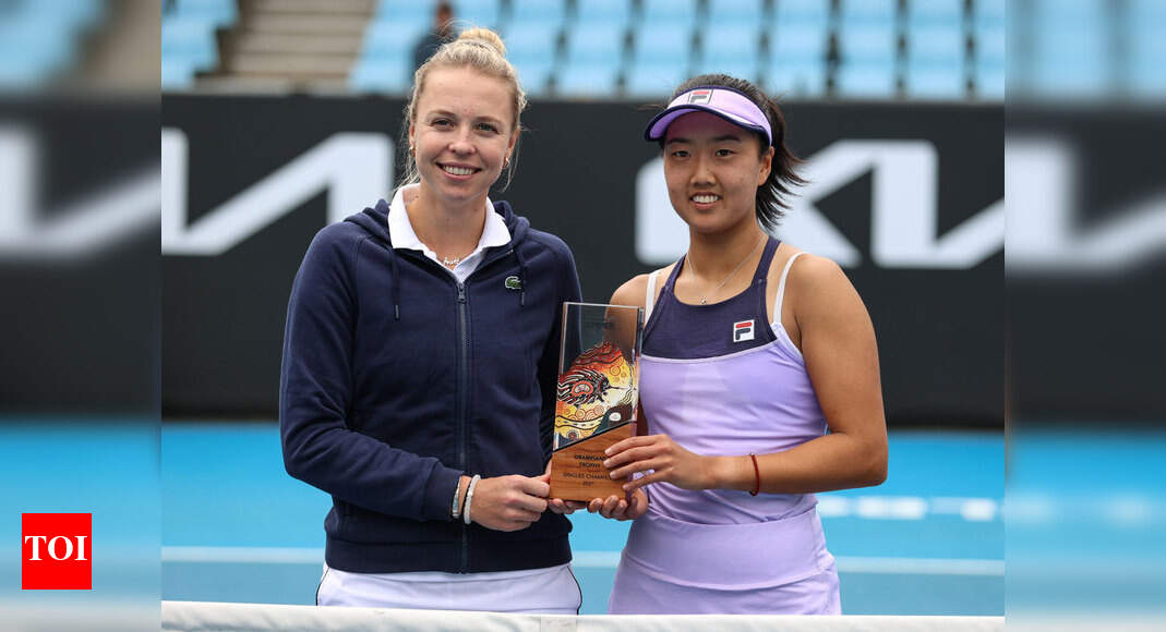 Ann Li, Anett Kontaveit share 'hard quarantine' WTA trophy | Tennis ...
