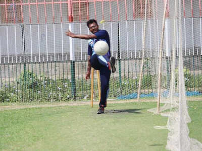 When cricket meets football: Indian Leg cricket captain explains exact ...