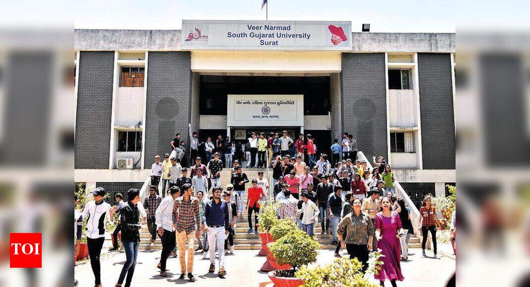 Guv orders VNSGU to hold convocation offline | Surat News - Times of India