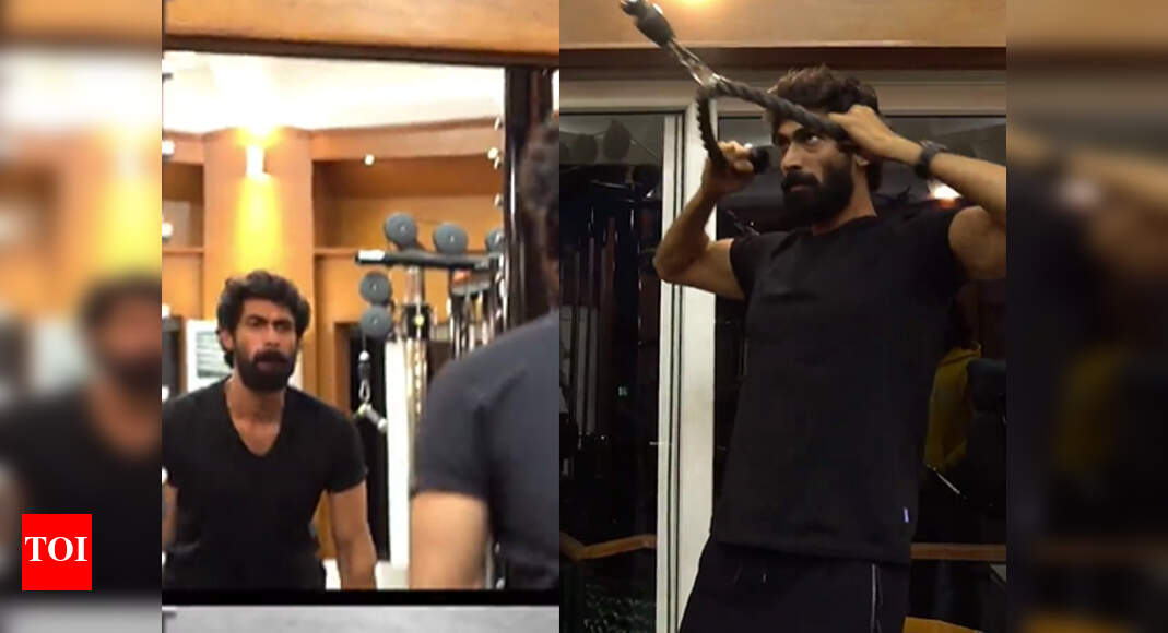 This intense workout video of Rana Dagubatti will surely inspire you to ...