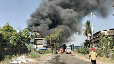 Navi Mumbai: Fire breaks out at Taloja chemical factory | Navi Mumbai ...