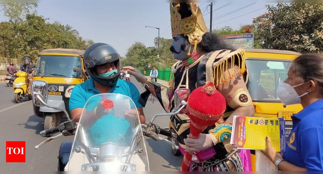 Actor turns Yamraj to create awareness about road safety | Events Movie ...