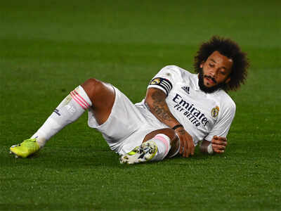 Marcelo calf injury adds to Real Madrid defender shortage | Football ...