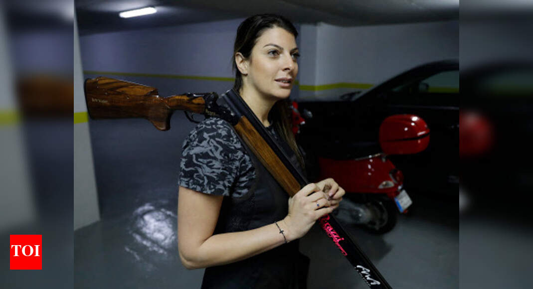 In locked down Lebanon, Olympic trap shooter Ray Bassil trains in ...