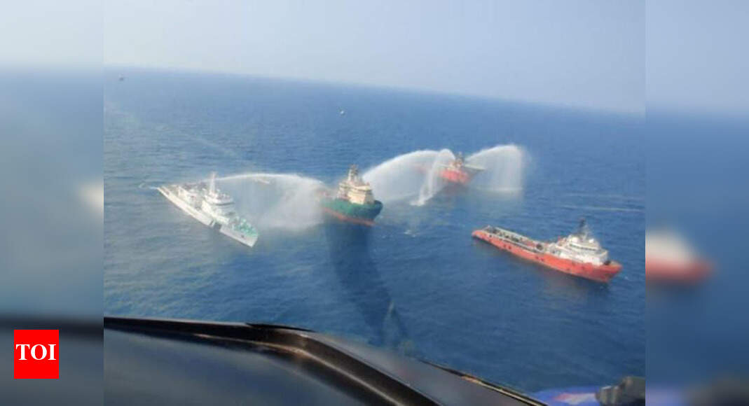 Offshore Vessel Fire: Mumbai: Fire breaks out at offshore vessel; one ...