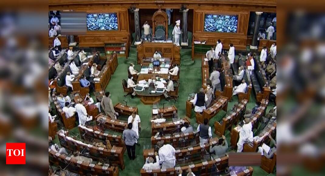 Lok Sabha witnesses 99.5% productivity as 1st part of Budget Session ends | India News - Times ...