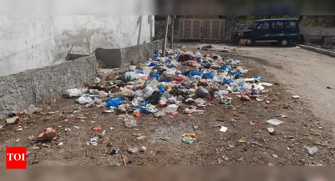 garbage has not been collected - Times of India