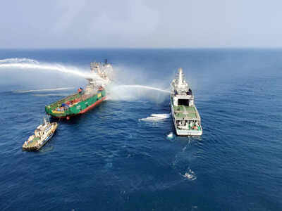 Three charred bodies recovered from offshore vessel at Bombay High ...