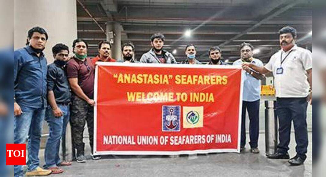 Indian seafarers stranded in China arrive in Mumbai | Mumbai News ...