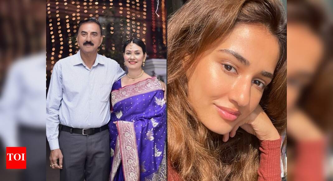 Disha Patani shares an endearing picture of her parents on their ...