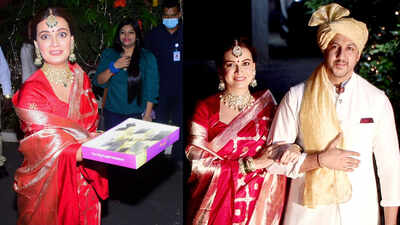 Photos: Dia Mirza makes first appearance with husband Vaibhav Rekhi ...