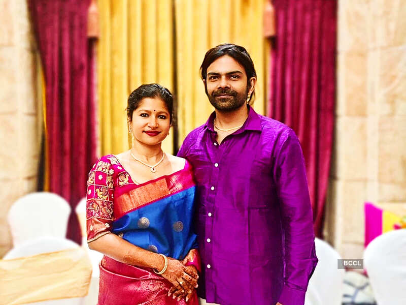 Celeb couple Preetha-Raaghav introduces their daughter Dhanisshaa; see ...