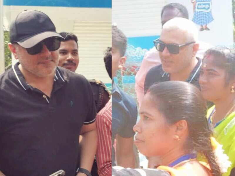Pics: Ajith goes bald for 'Valimai' | Tamil Movie News - Times of India