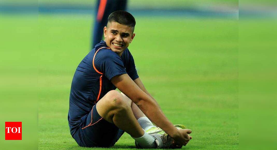 Arjun Tendulkar: Arjun Tendulkar: From bowling in Mumbai Indians' nets ...