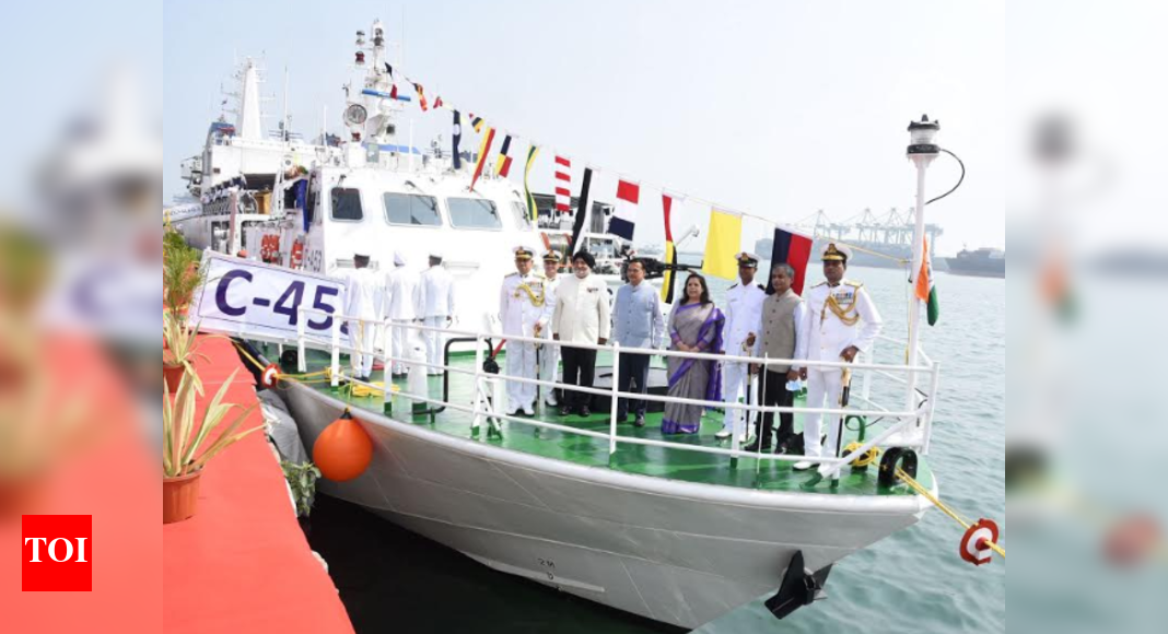 Indian Coast Guard gets new interceptor boat | Chennai News - Times of ...