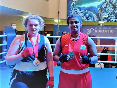 Alfiya Pathan wins India's first gold at Montenegro boxing meet ...