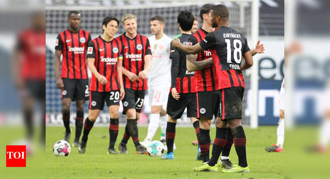Leaders Bayern Munich lose at Frankfurt in Bundesliga | Football News ...