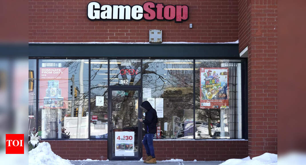 GameStop CFO to step down after Reddit driven stock rally - Times of India