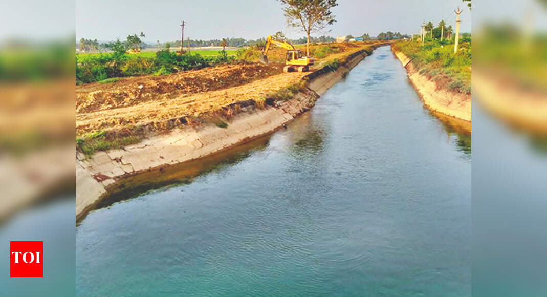 Chennai: PWD begins repair work on canal bringing Krishna water ...