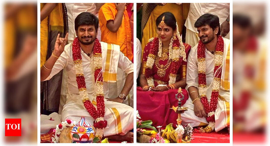 Director Desingh Periyasamy weds actress Niranjani Ahathian | Tamil ...