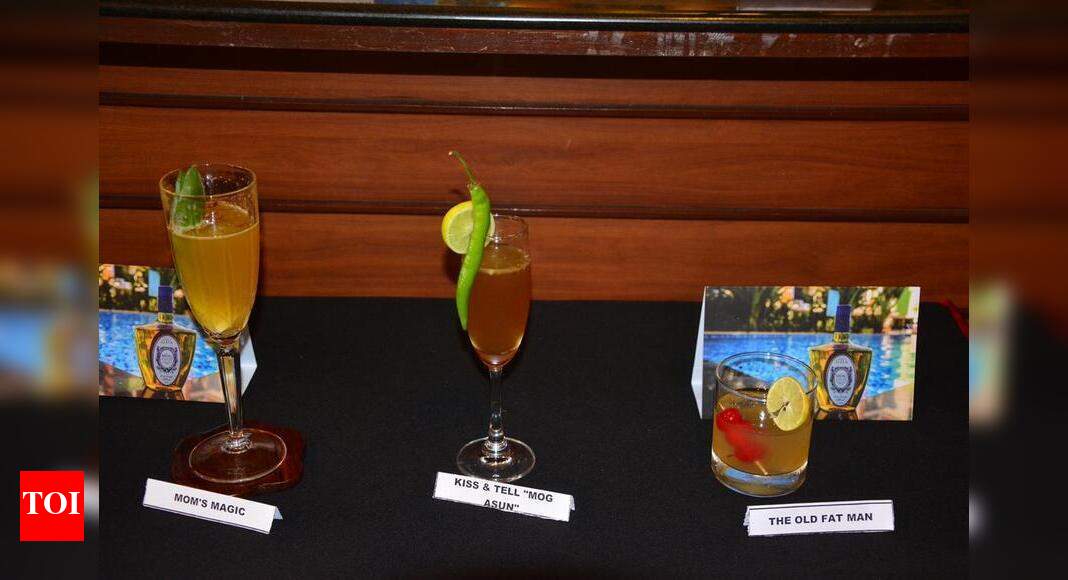 College organised a cocktail making competition 2021 at Agnel Institute ...