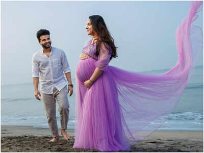 New parents Neeraj Madhav and wife share pictures from their maternity ...