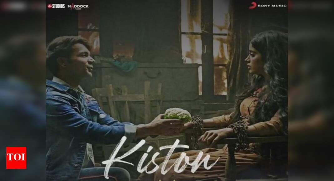 Rajkummar Rao confesses his love for Janhvi Kapoor in 'Roohi' new song ...