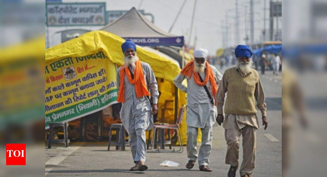 Delhi: Farmers worried as numbers fall at protest sites | Delhi News ...